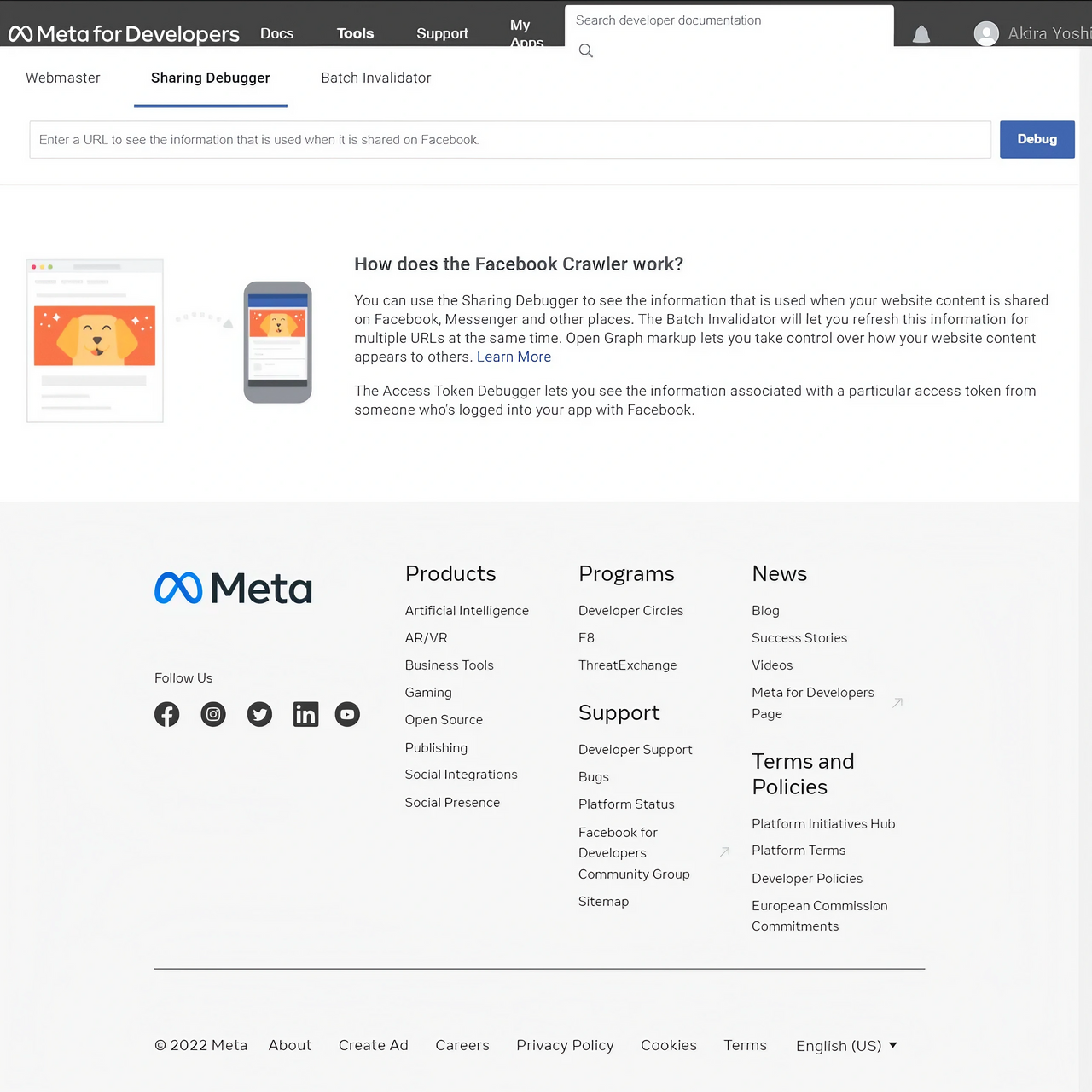 Sharing Debugger の使い方 - Benrito